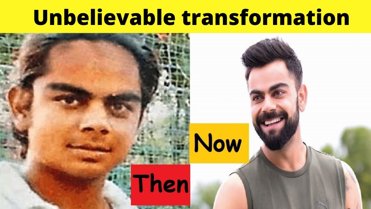 TOP 10 Indian Cricketers- Then and Now (Unbelievable transformation ...