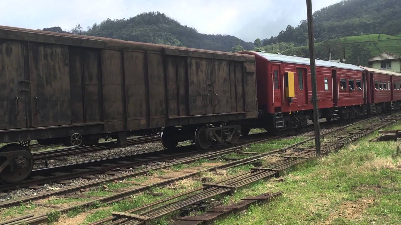 Mixed Freight Passenger Train at Nanuoya - YouTube