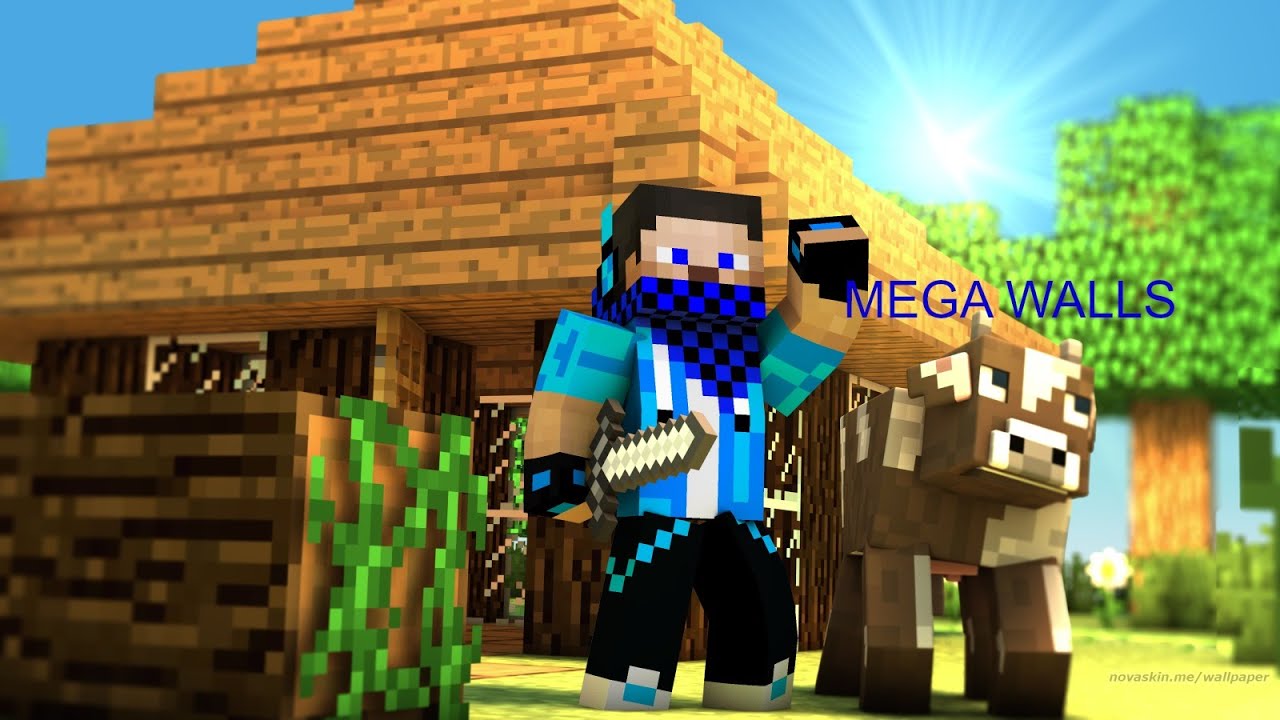 MEGA WALLS protect the wither!!!!! (MInecraft) - YouTube