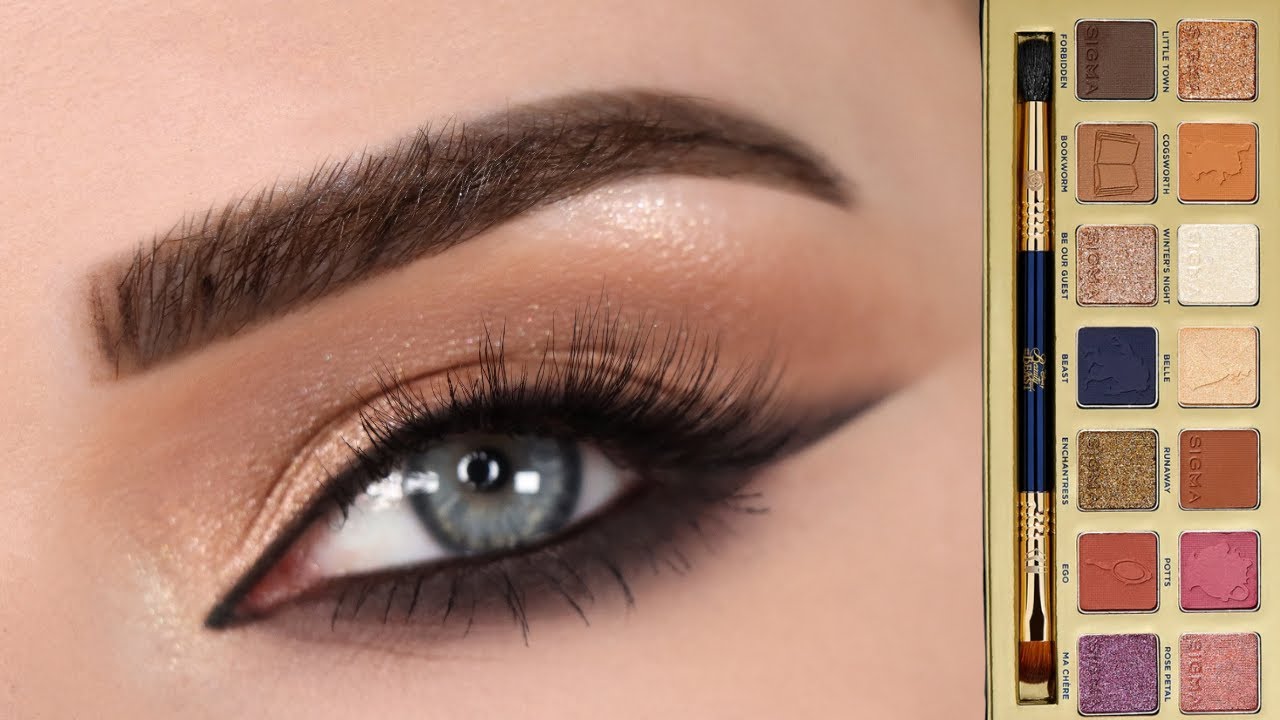 Intense Smokey Wing Eyeshadow Tutorial | Sigma Beauty and The Beast ...