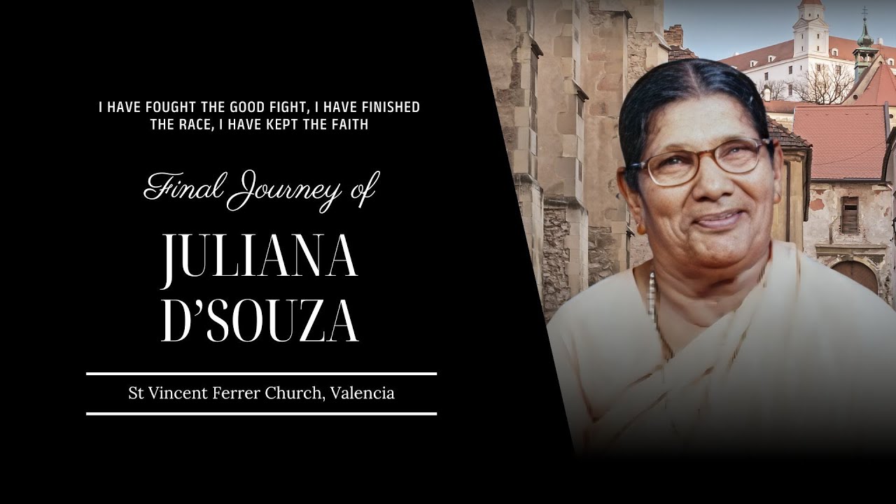 Final Journey of Mrs. Juliana D’Souza (93 Years) | 10.08.2025 | 02:00PM | Valencia, Mangalore ...