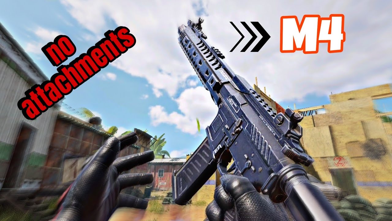 Trying m4 with no attachments in cod mobile, Codm ranked match - YouTube