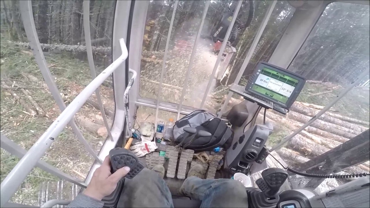 290 link belt dangle head - YouTube