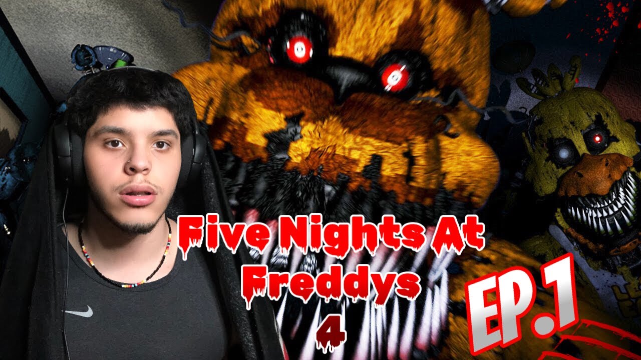 PLAYING FIVE NIGHTS AT FREDDYS 4 for the FIRST TIME!! - YouTube