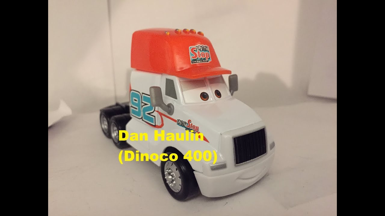 Mattel Pixar Cars 2018 Dan Haulin (Sputter Stop Cab) - YouTube