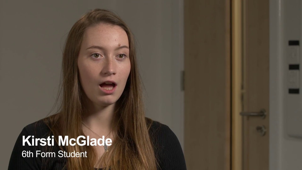 Student Review - BFS 6th Form - Kirsti McGlade - YouTube