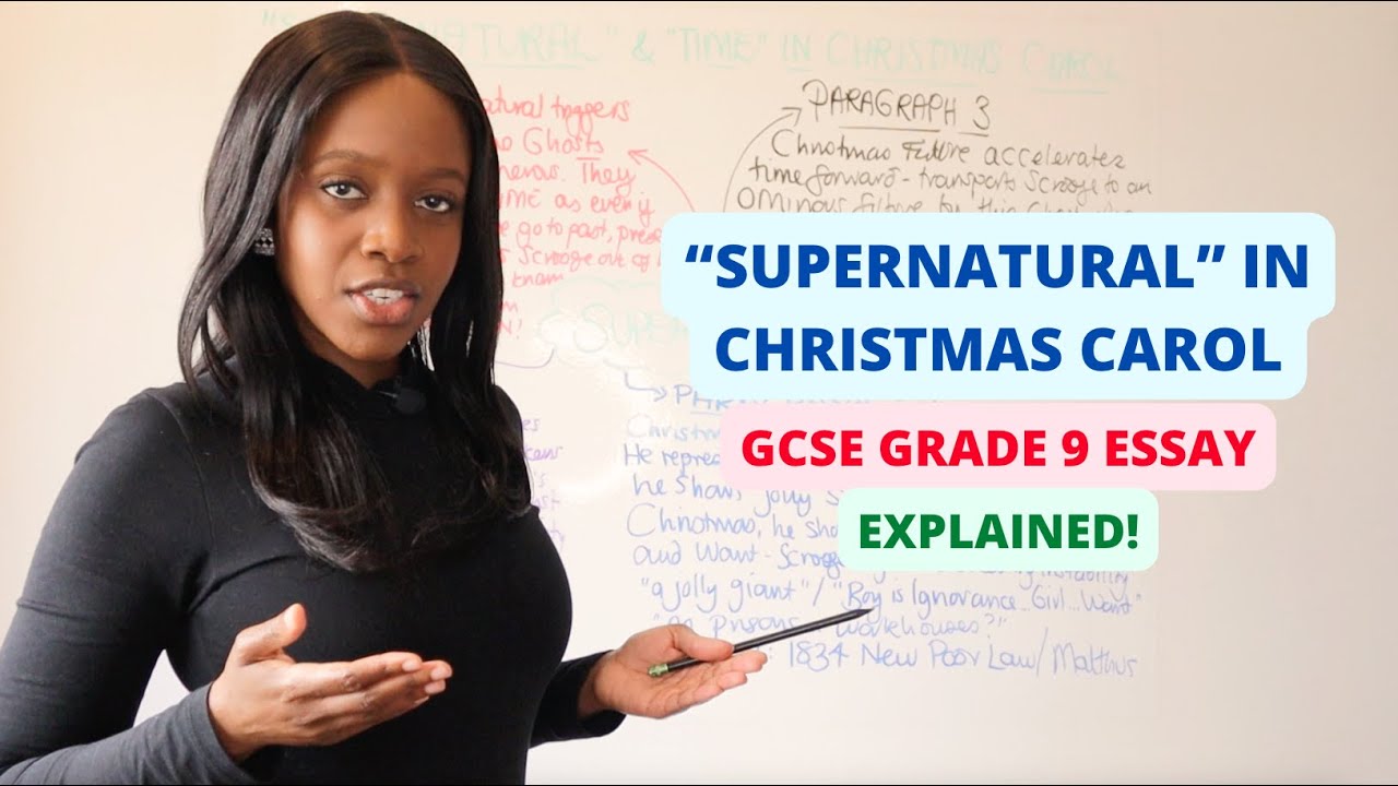 How To Write The PERFECT Christmas Carol GCSE Essay On The “Supernatural” & "Time" | 2025 GCSE ...