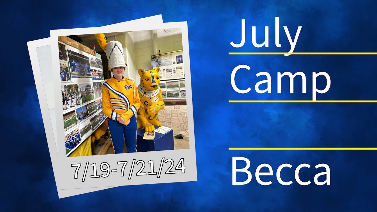 July Camp - Assistant Drum Major | Becca - YouTube