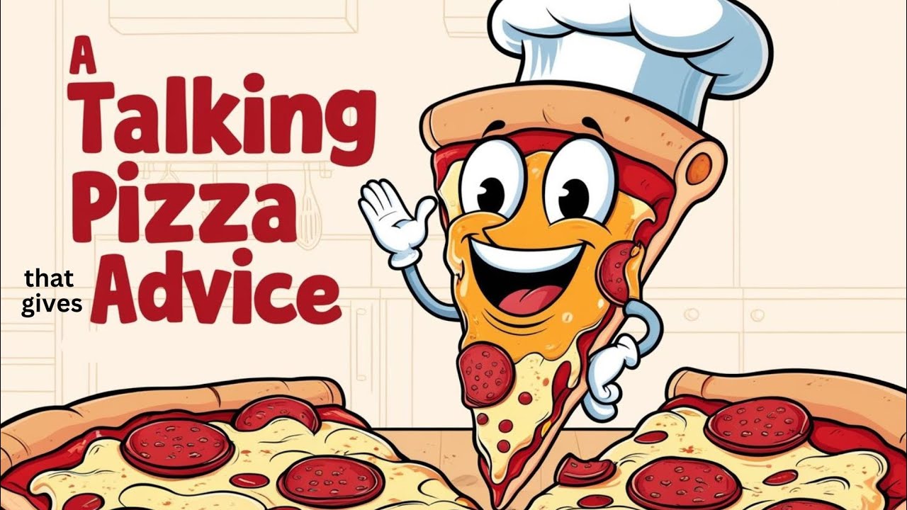 A talking pizza that gives advice - YouTube
