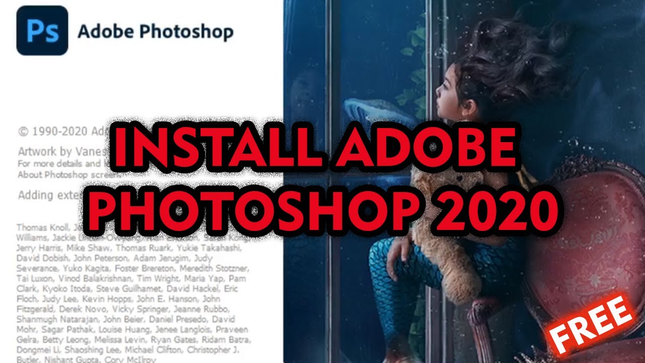 Cara Install Adobe Photoshop 2020 Terbaru - YouTube