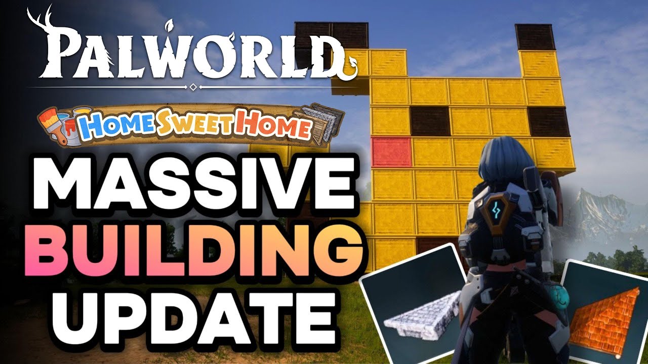 EVERY Building Changes In The Palworld Update Home Sweet Home - YouTube