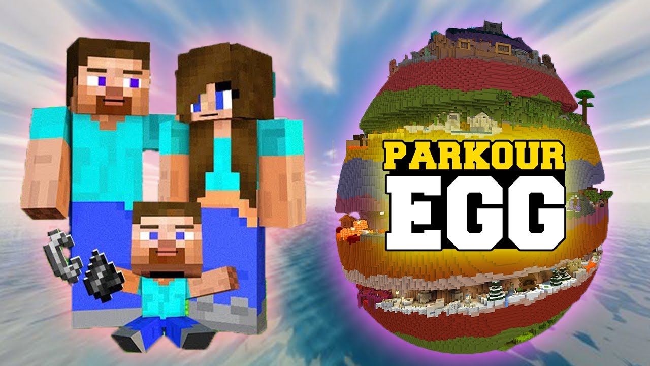 Minecraft Egg Parkour: Part 1 - Hopping to Victory Part1 - YouTube