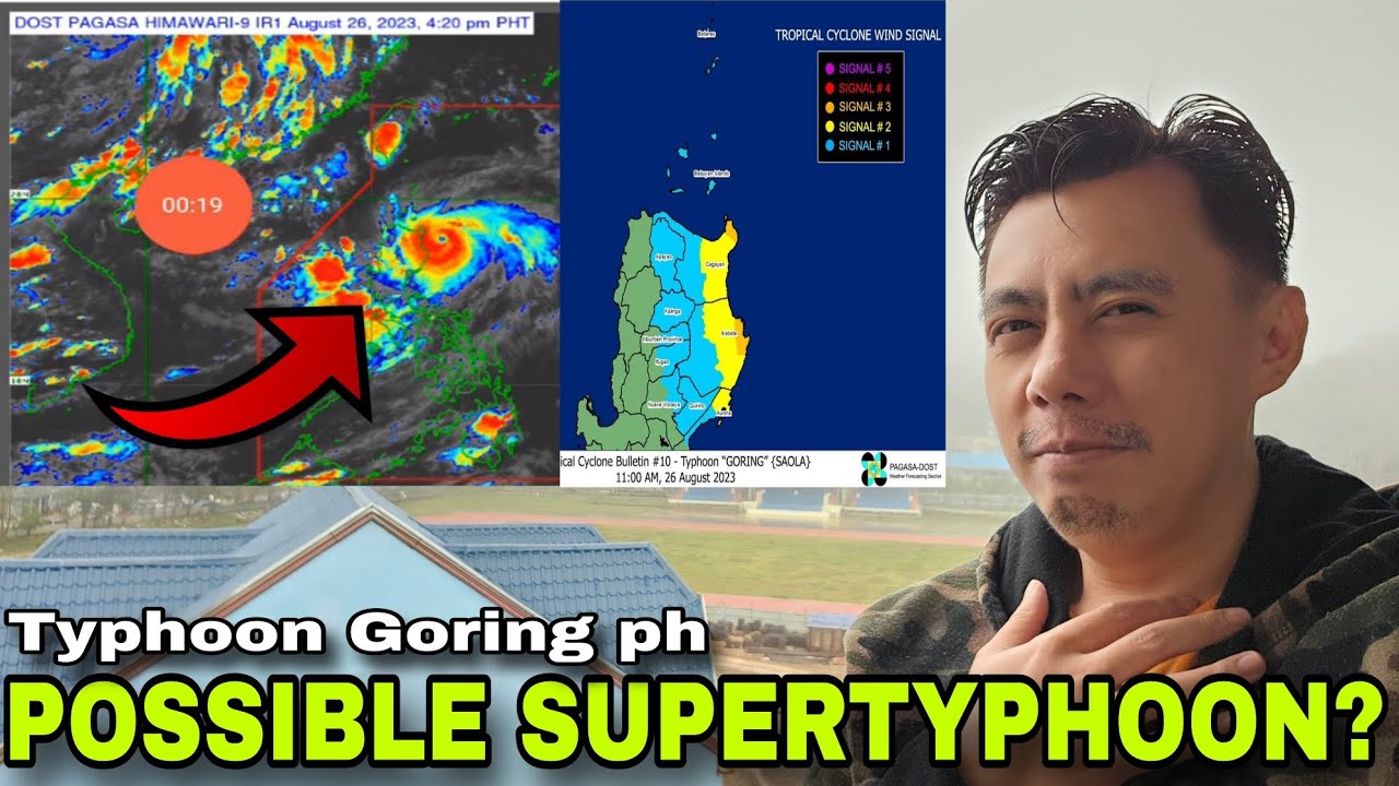 POSSIBLE SUPERTYPHOON? Typhoon Goring ph or Saola Weather Forecast ...