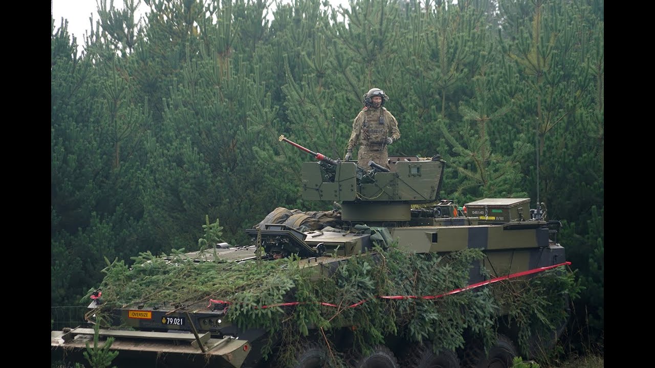 NATO FORCES - Danish, Estonian, and Lithuanian forces training together ...