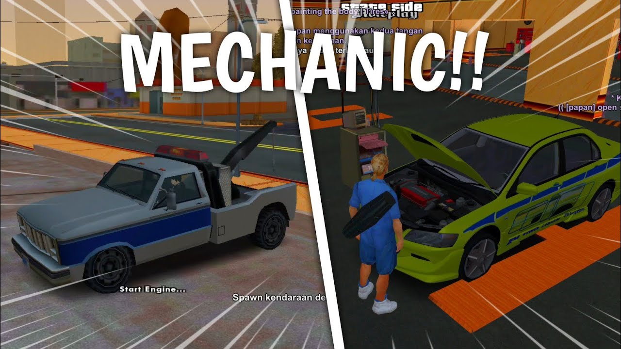 AKU MEMBELI TOW TRUCK DAN MENJADI MECHANIC DI KOTA STATE SIDE | GTA ...