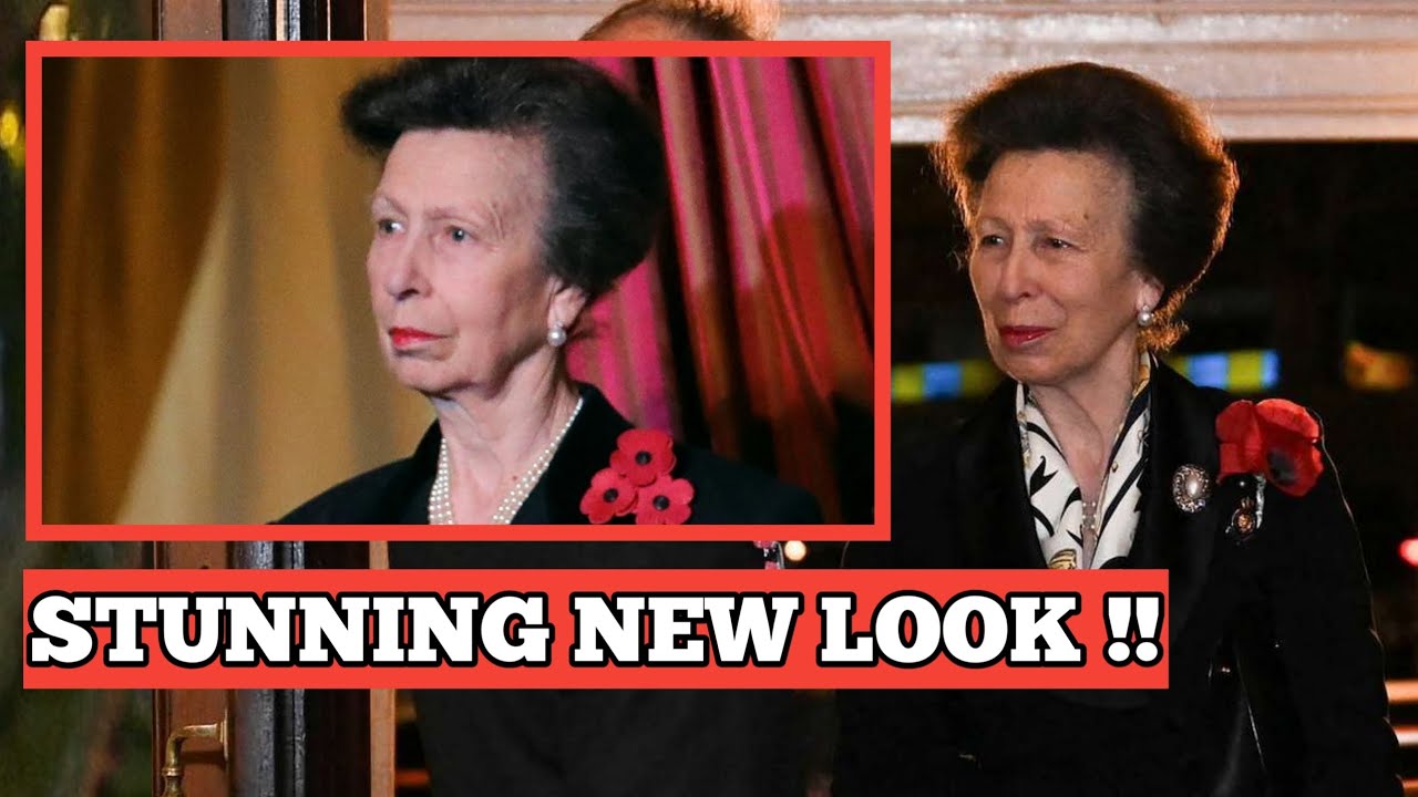 STUNNING NEW LOOK 🛑 Princess Anne's Bold Fashion Choices Dazzled Royal ...