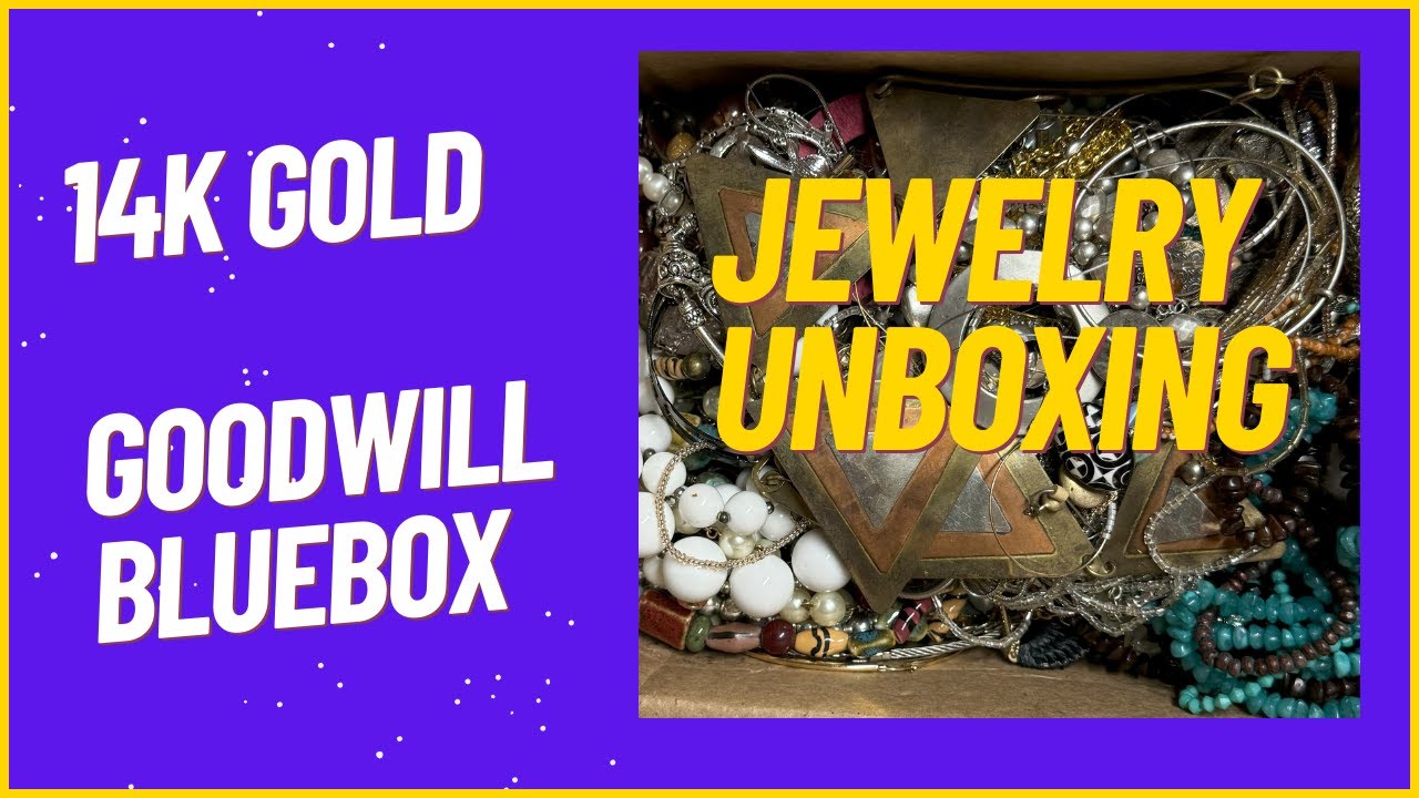 Goodwill Bluebox 5 Pound Jewelry Unboxing from Nashville, TN - YouTube