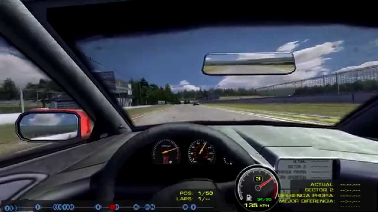 [rFactor LITE] Prueba con las teclas (P2) - YouTube