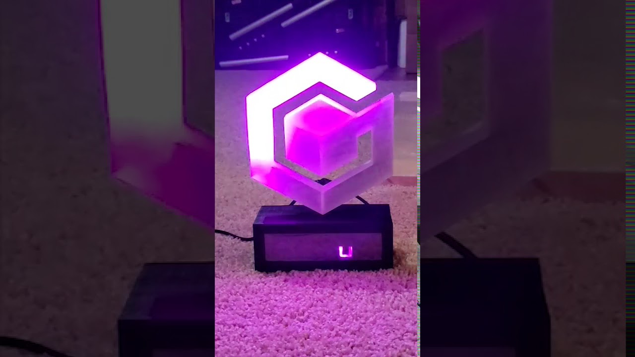 Gamecube lamp - YouTube