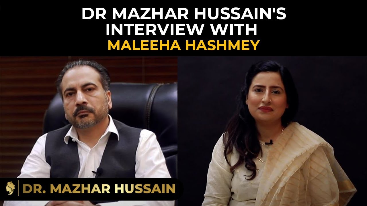 Dr Mazhar Hussain's interview with Maleeha Hashmey (anchor and ...