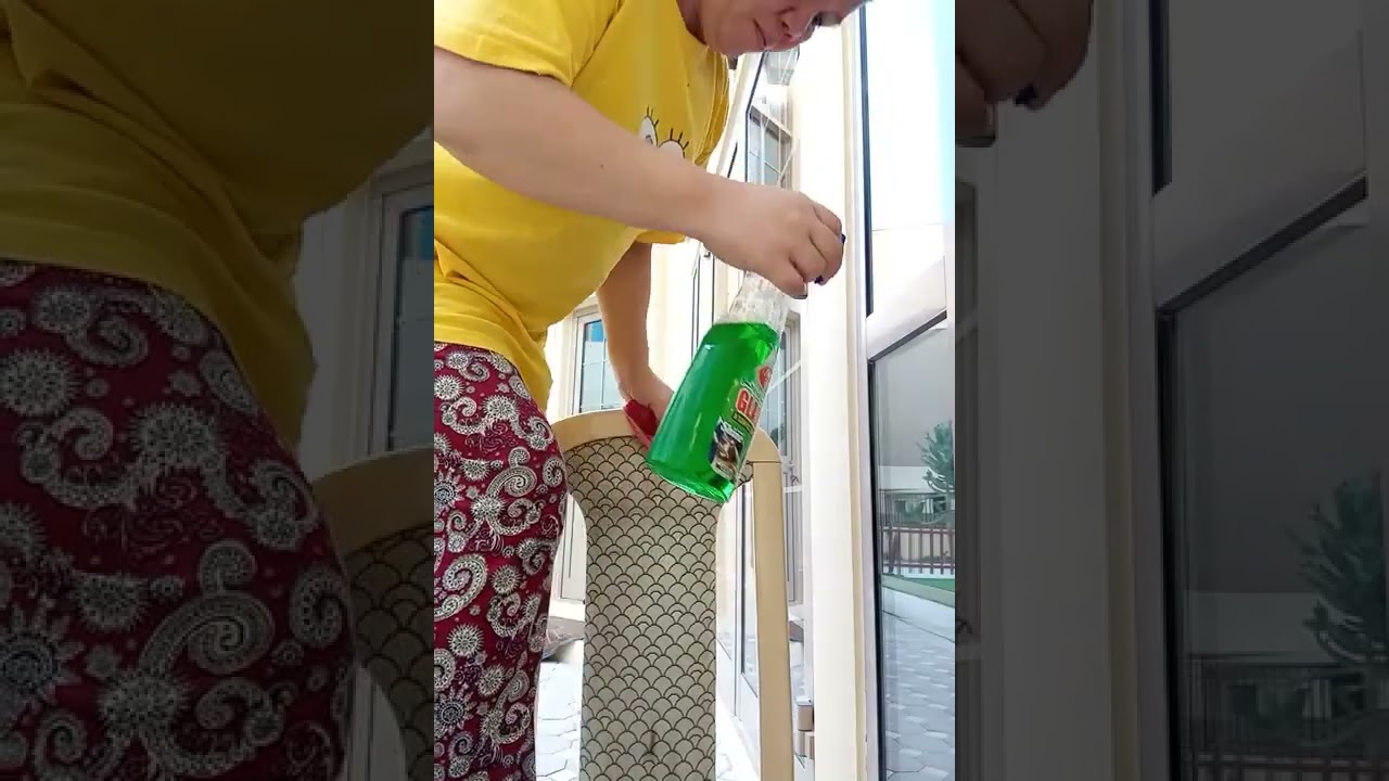 Linis ng Salamin sa Labas ng bahay..@Belboy kitchen - YouTube