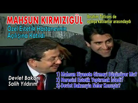 Mahsun Kırmızıgül ve İbrahim Tatlıses Özel Bir Hastanenin Açılışına Katıldı