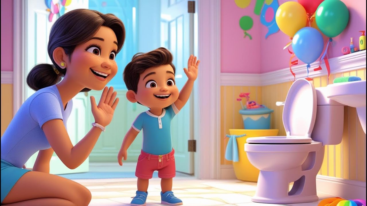 Learn To Use The Potty Song | Animated Bathroom Song for Kids - YouTube