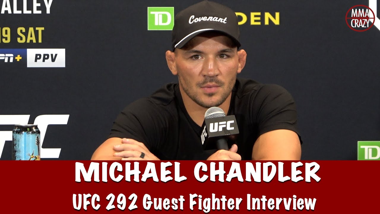 Full Michael Chandler UFC 292 Guest Fighter Interview - YouTube