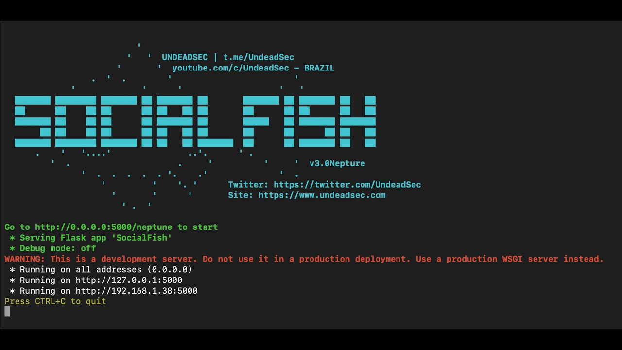 How to Install SocialPhish in Termux 2025 | Social Media Phishing ...