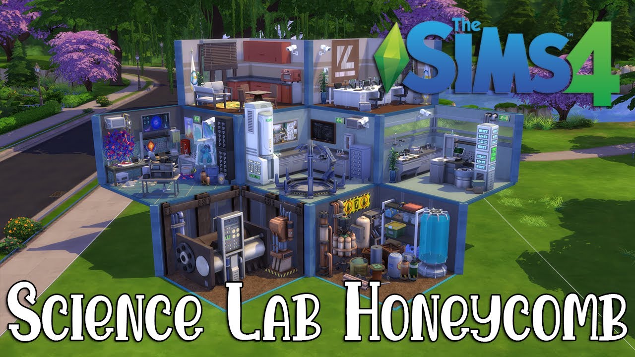 Science Lab Honeycomb | Sims 4 | No CC - YouTube
