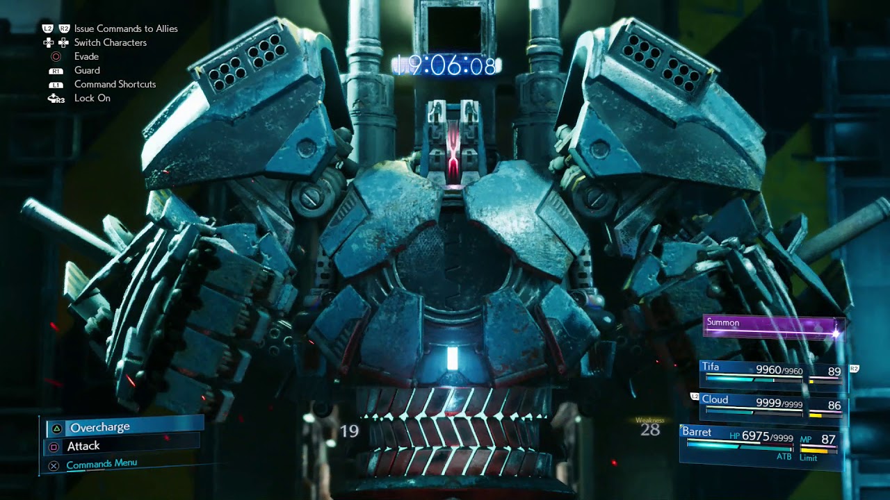 Final Fantasy VII Remake - Airbuster Boss Fight & Cinematics HARD 1080p ...