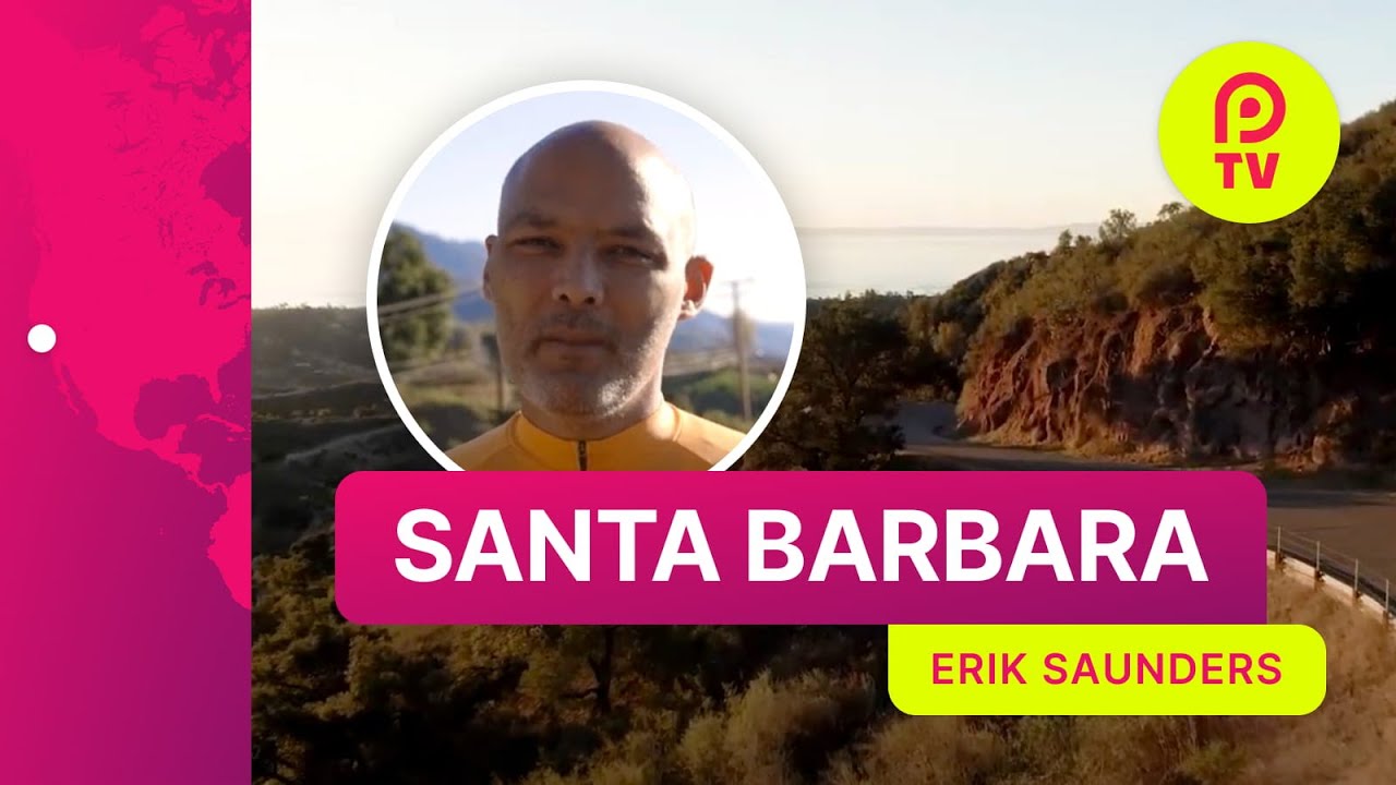 CYCLING PARADISE in Santa Barbara - Ride with Erik Saunders - YouTube