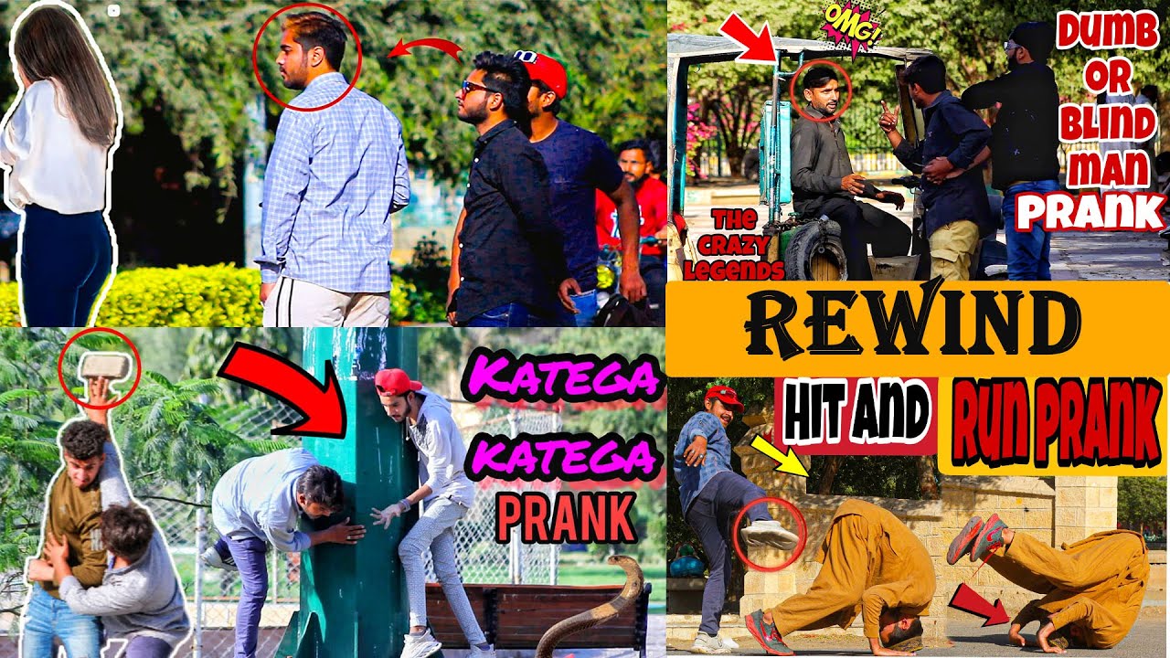 Best Reaction Prank REWIND @the crazy legends - YouTube