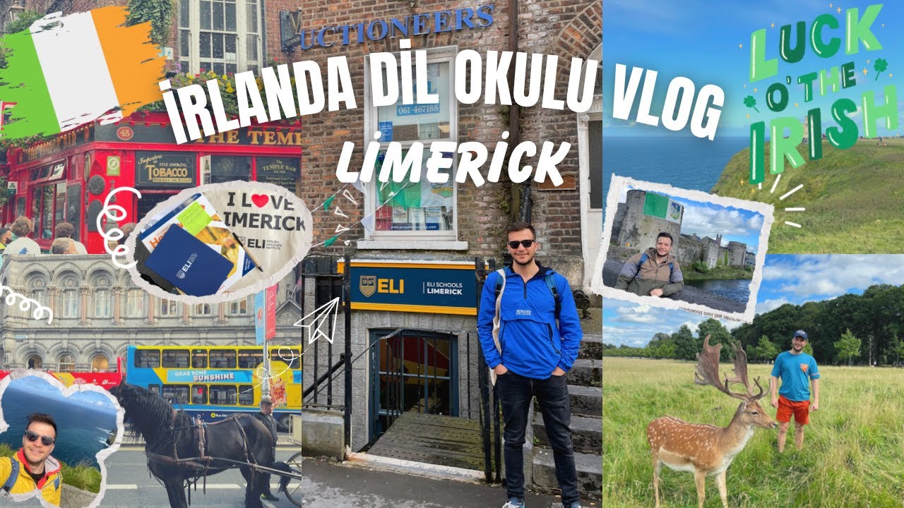 İRLANDA DİL OKULU VLOG - LİMERİCK - YouTube
