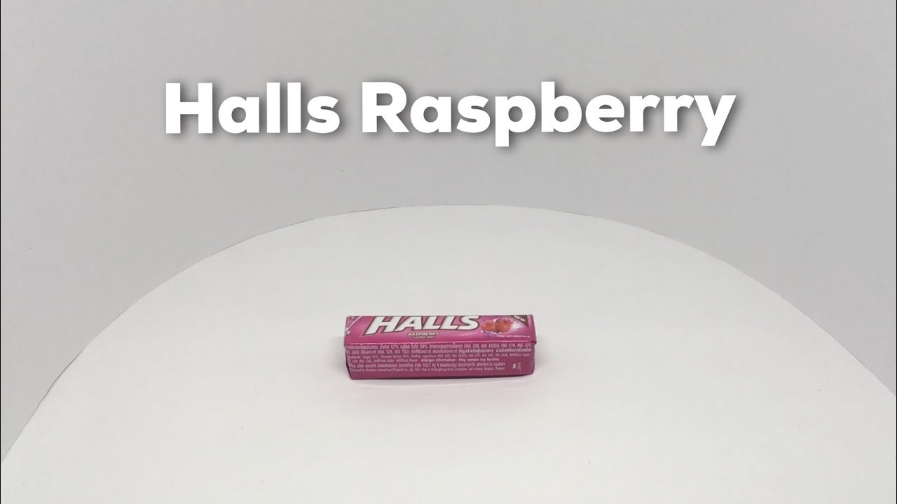 Halls Raspberry Candy - YouTube