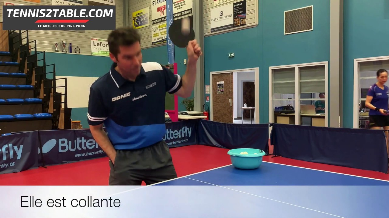Test matériel - Donic BlueGrip et Donic BlueStorm sur bois Donic Crest ...