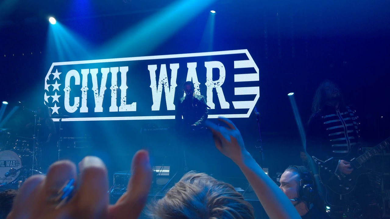 Civil War - Rome is Falling (2.12.2019, Sabaton Cruise X) - YouTube