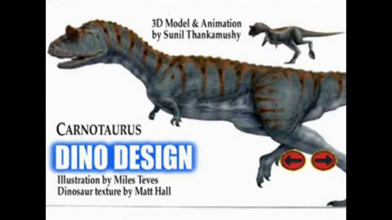 Jurassic Park Carnotaurus Sastrei Sound Effects Youtube