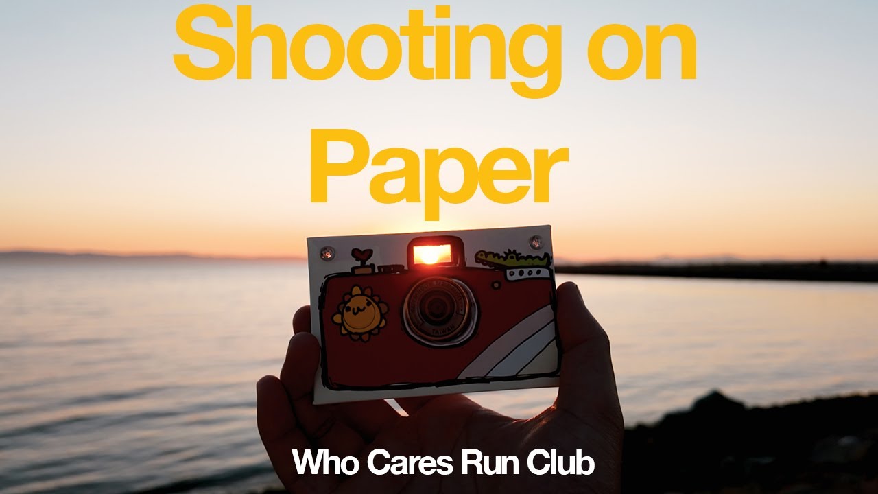 Taking Photos on a Camera made out of Paper - YouTube