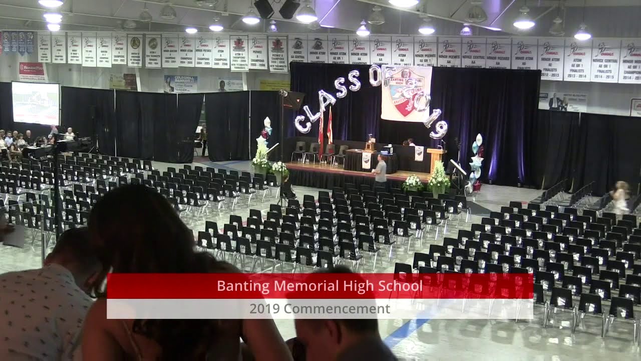 Banting Memorial High School: Commencement 2019 - YouTube