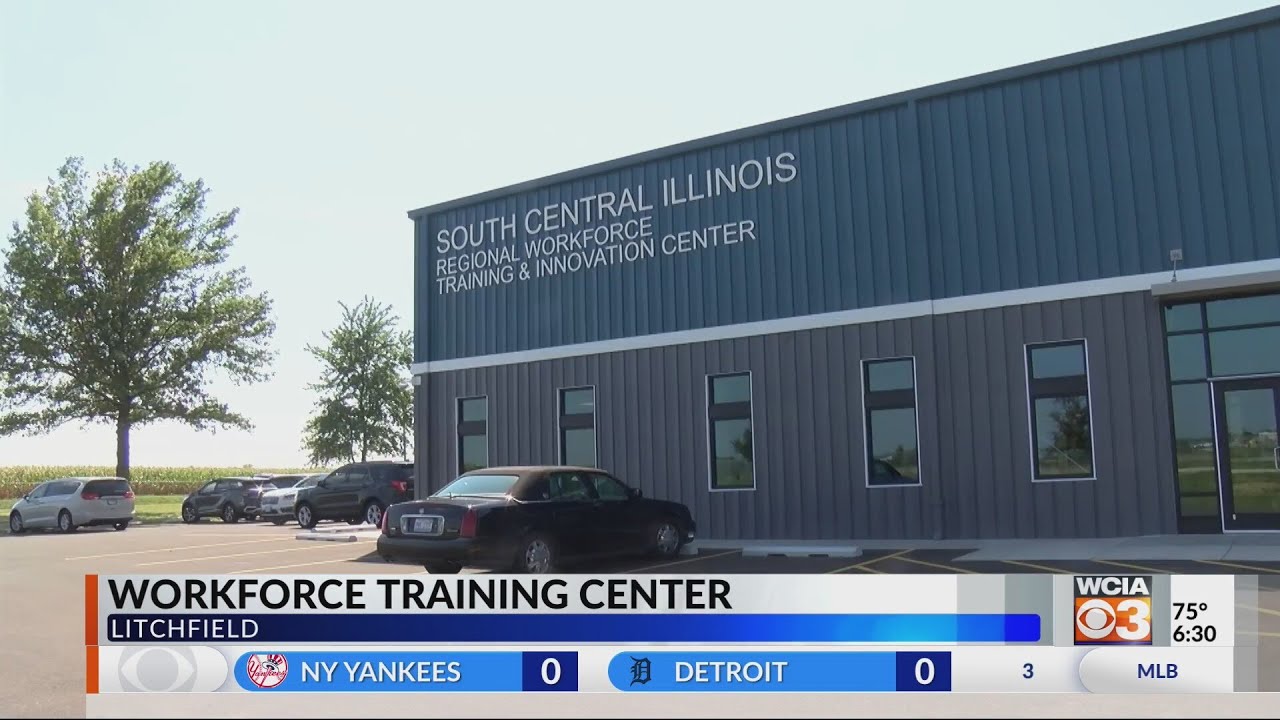 New workforce training center opens in Litchfield - YouTube