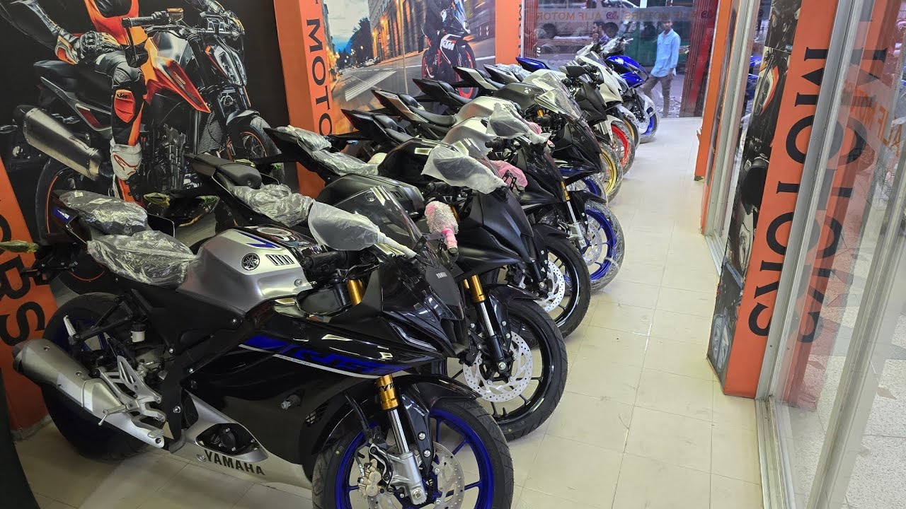 Wholesale Price CBU Yamaha Bike Alif Motors - YouTube