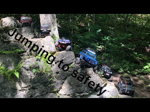2019 Eugenia falls with a leap of faith fail - YouTube