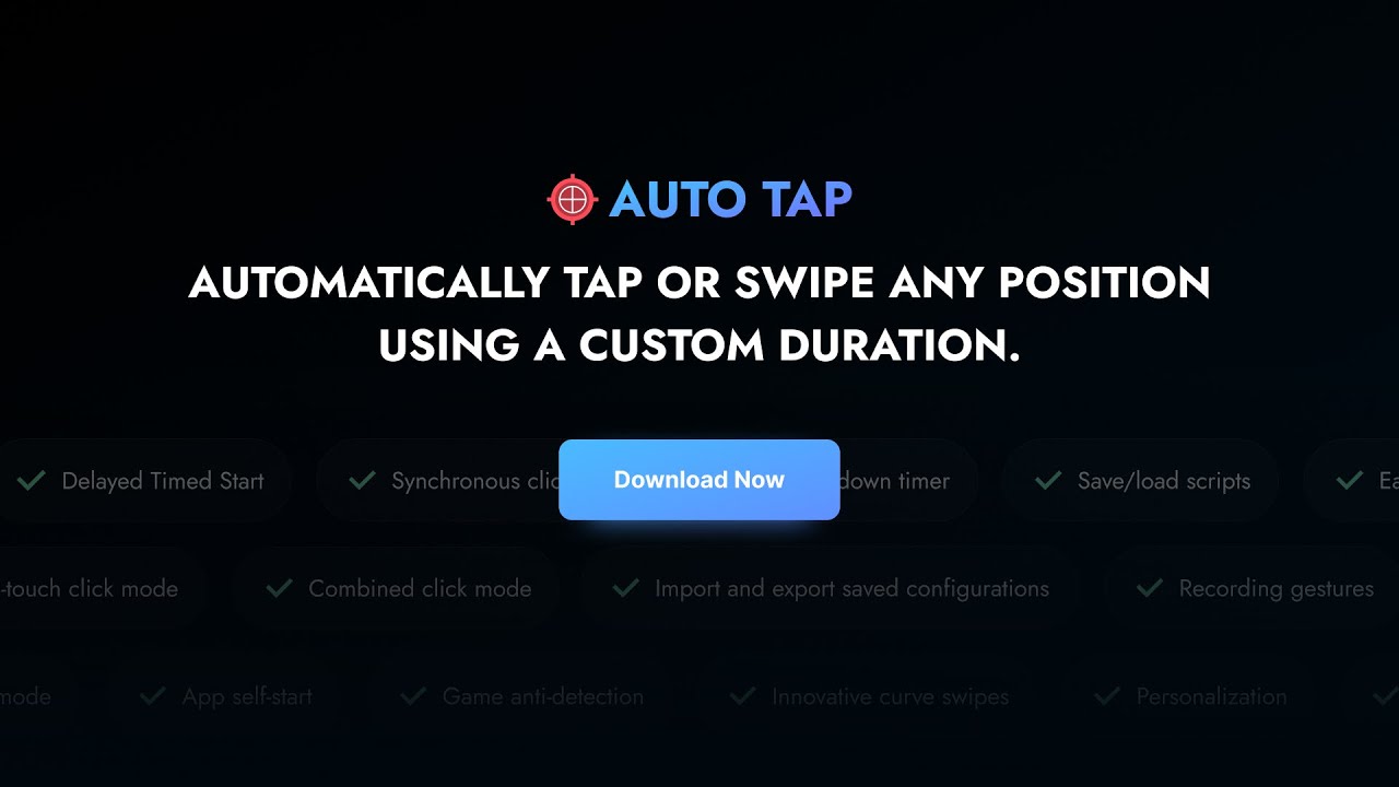How To Use Auto Tap - Auto Clicker Application - YouTube