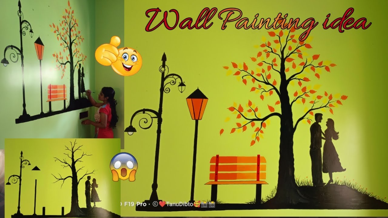 Best Romantic Wall Painting Ideas For Couple Bedroom\Bedroom Wall ...