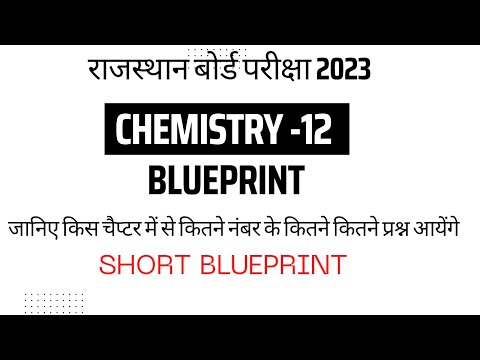 chemistry blueprint 2023 class 12 - YouTube
