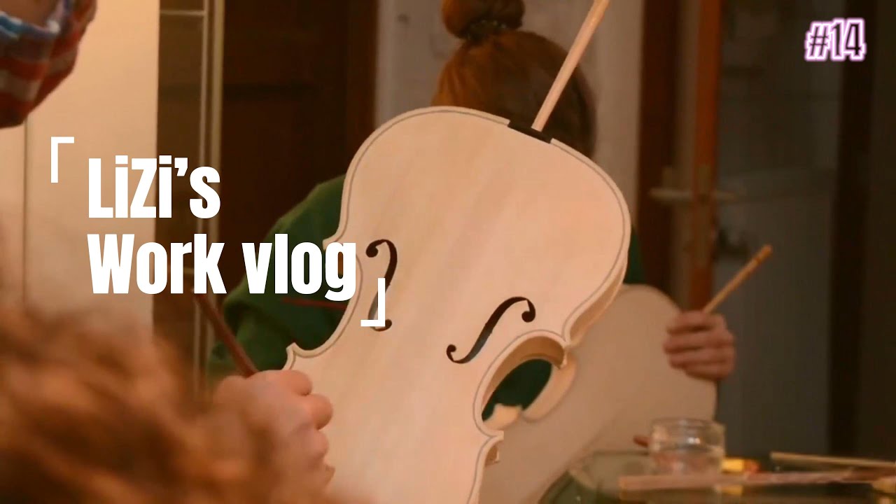 LIZI's Work Vlog- Making a Lute - YouTube
