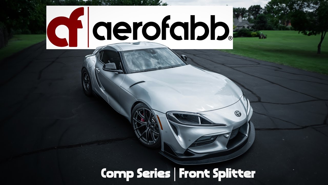 Unboxing and Installing AEROFABB Front Splitter |A90 Supra| - YouTube