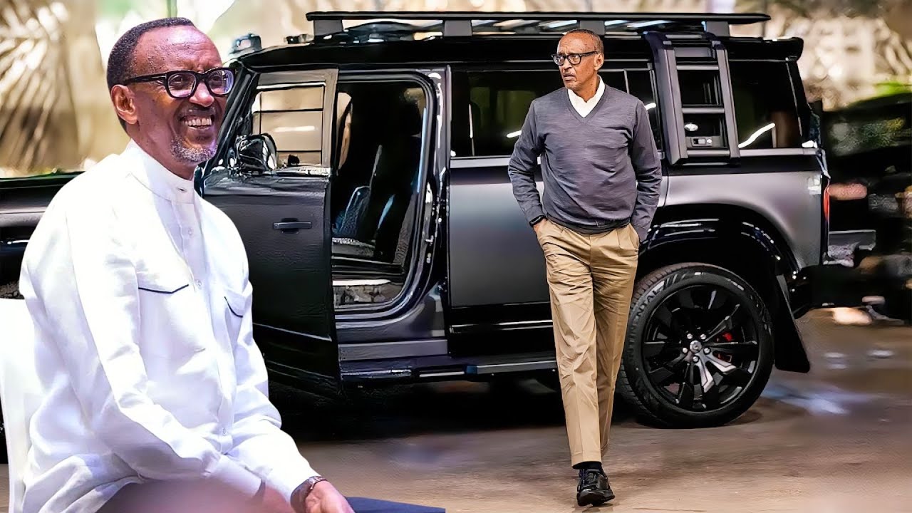 INSIDE H. E PAUL KAGAME New PRESIDENTIAL CAR|| Land rover defender 130 ...