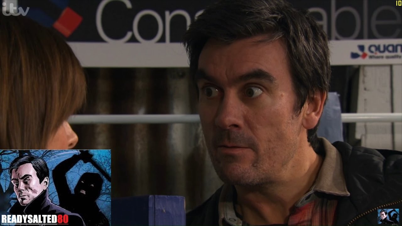 Emmerdale - Cain Blackmails Chrissie By Threatening Lachlan - YouTube